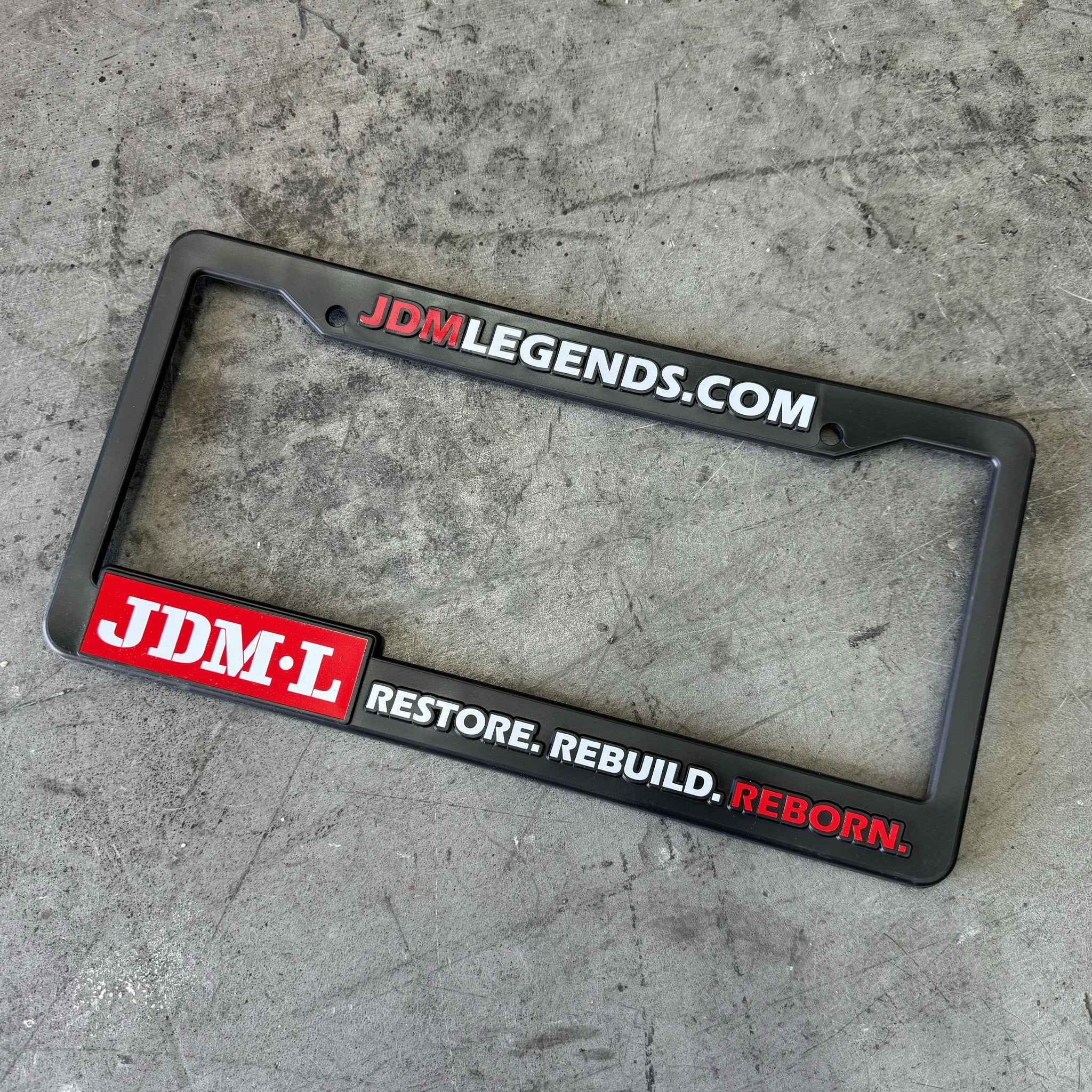 JDML Reborn: License Plate Frame – JDM Legends Store