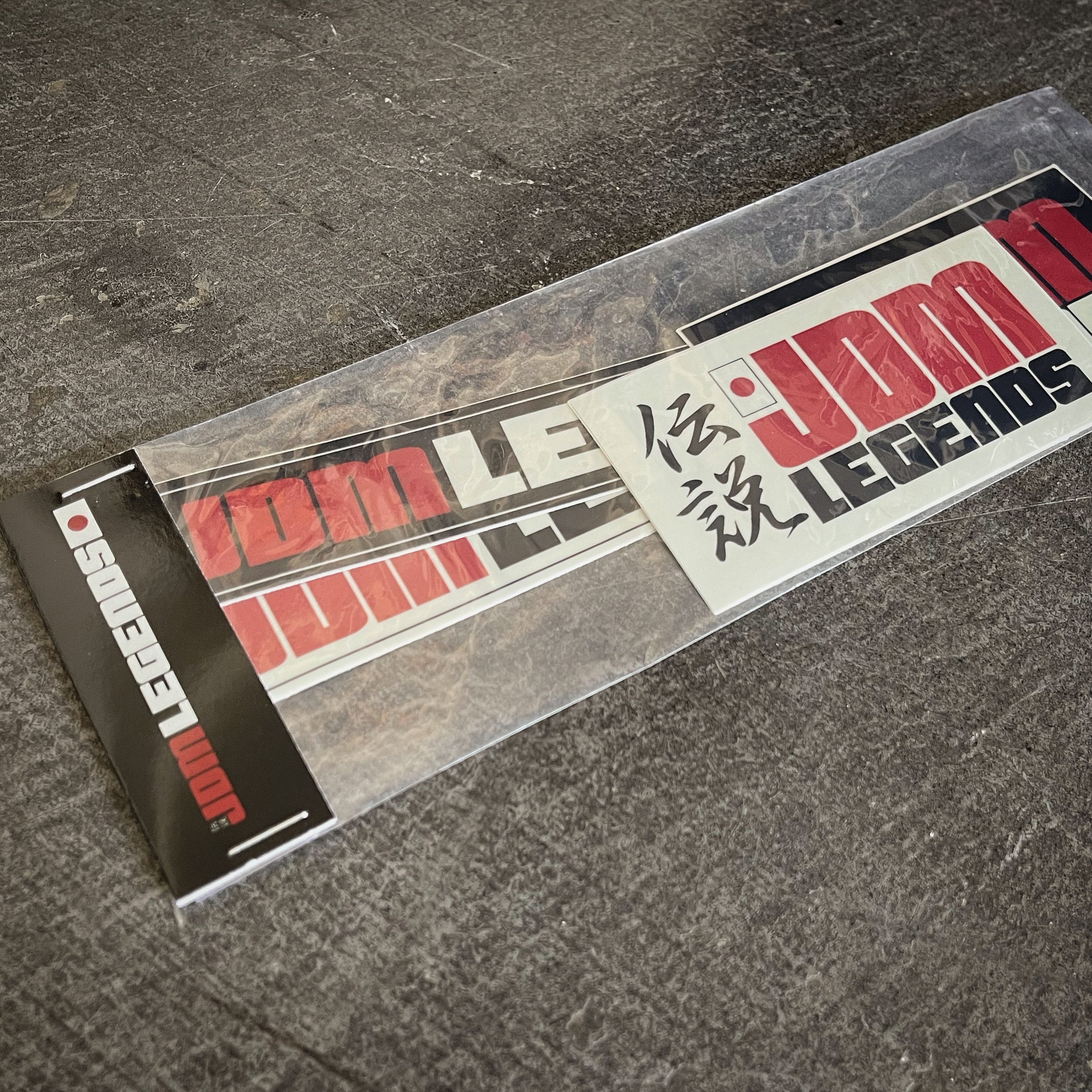 JDM Legends Logo Sticker Pack – JDM Legends Store