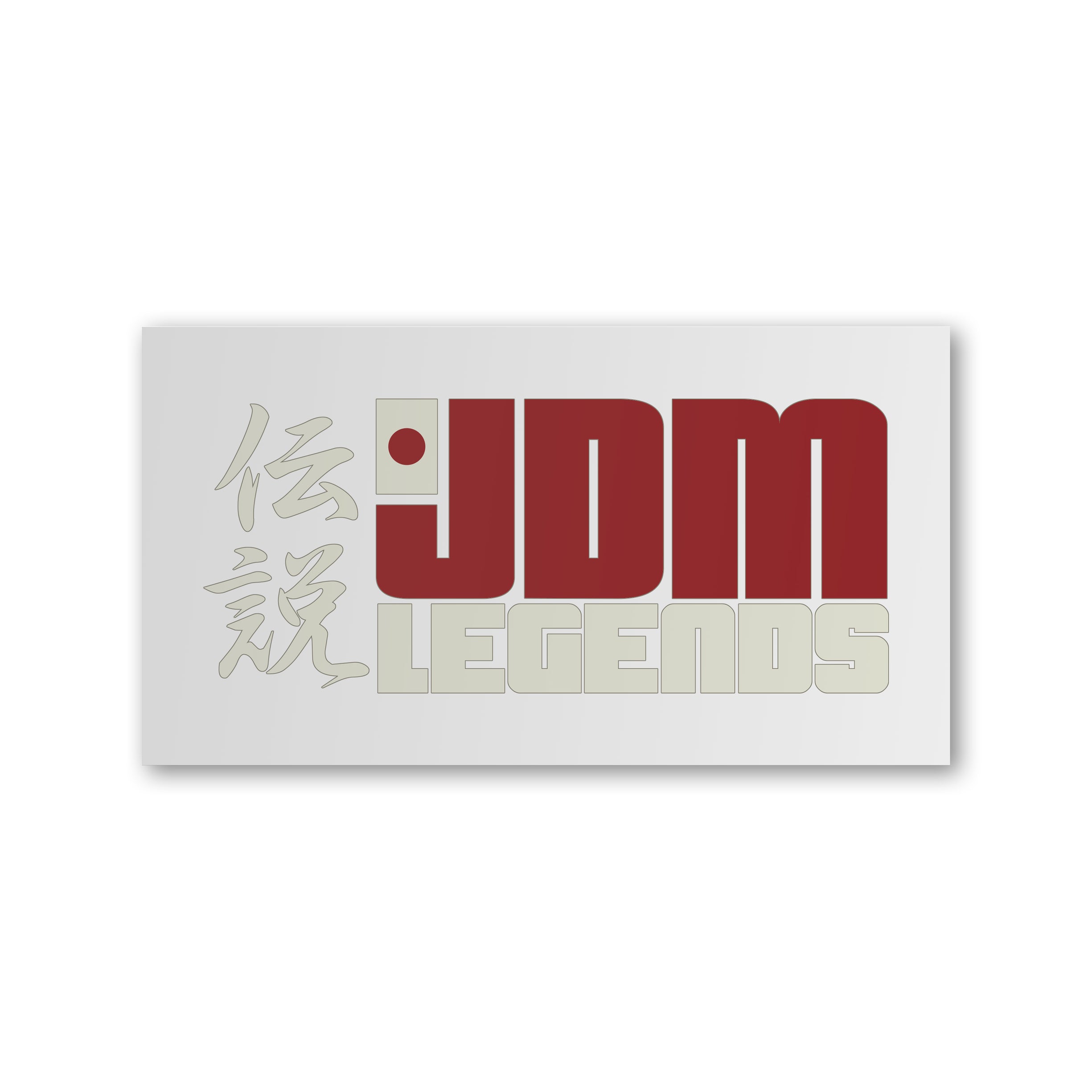 4" JDM Legends Die-Cut Decal – JDM Legends Store