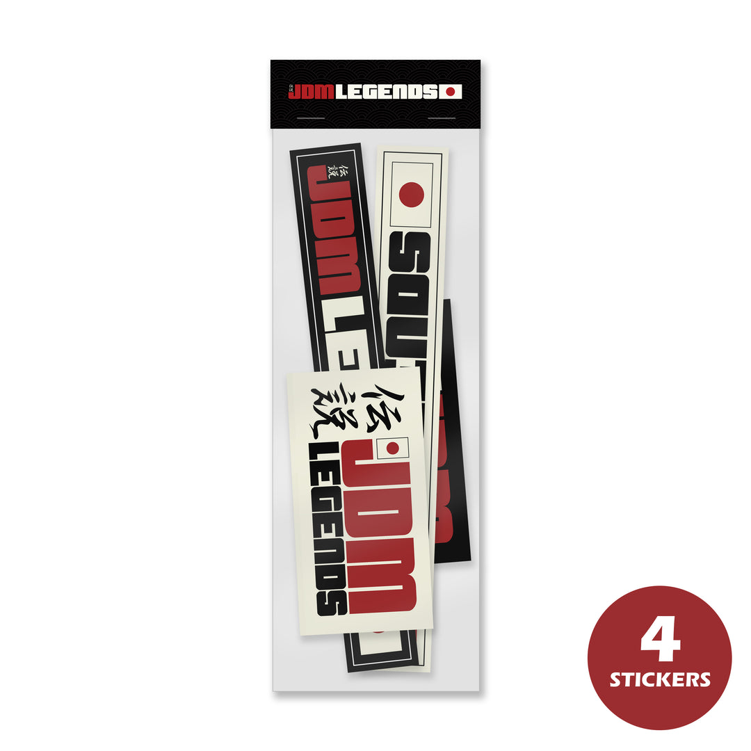 JDM Legends Logo Sticker Pack – JDM Legends Store